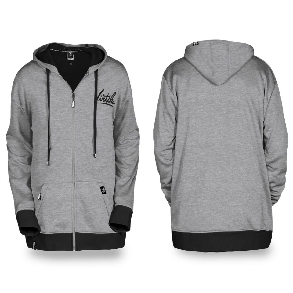 Octo Hoodie- Heather Gray | Virtika